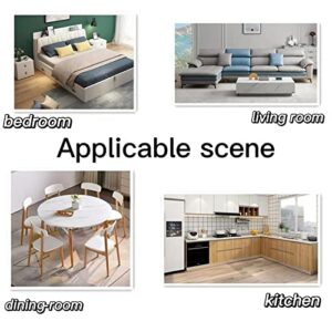 Golden Lines Leaves Texture Area Carpet, Modern White Minimalism Art Bedroom Rug, Floor Carpet Non-Slip Easy Care Soft Washable Printed for Living Room Boy Girl Tea Table Decor4 x 6ft