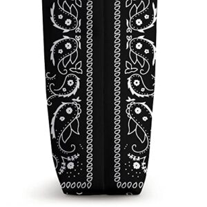 Black bandana design gangster hip hop street wear gangsta Tote Bag