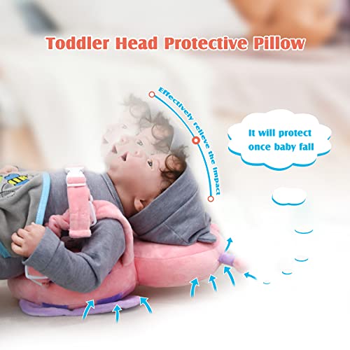 Calody Baby Head Protector Cushion Toddler Backpack, Baby Safety Products for Baby Toddler Walker, Baby Back Protection for Crawling & Walking (Butterfly)…