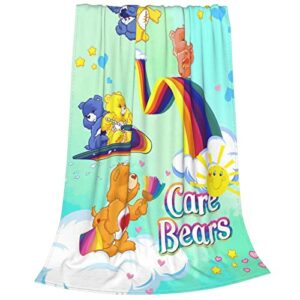 super bear soft blanket warm cozy throw blanket lightweight blankets