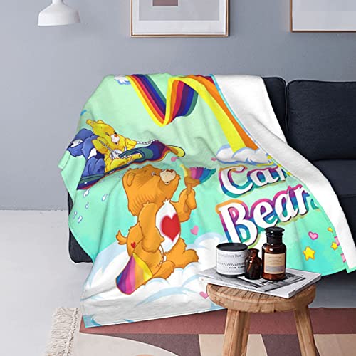 Super Bear Soft Blanket Warm Cozy Throw Blanket Lightweight Blankets