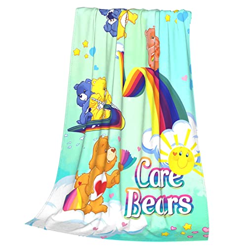 Super Bear Soft Blanket Warm Cozy Throw Blanket Lightweight Blankets