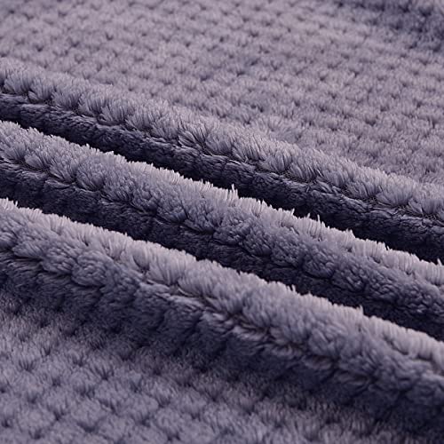 Tronssien Fleece Throw Blankets Super Soft Flannel Cozy Blankets Washable Lightweight Fuzzy Blanket for Couch Sofa Bed Office Throw Size Warm Plush Blankets for All Season (50'x 60')