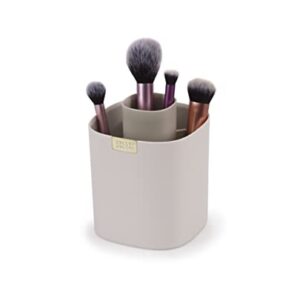 Joseph Joseph Viva - Tiered Makeup Brush Pot Organiser with dividers for brushes, eyeliners, lip pencils, mascara storage