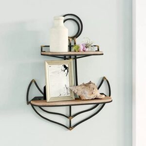 anchor wall shelf 23.5” h x 18” w,