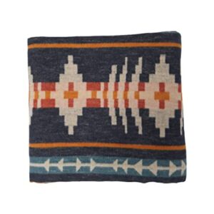 Pendleton Organic Cotton Throw Gift Packs Trail Ridge Navy One Size