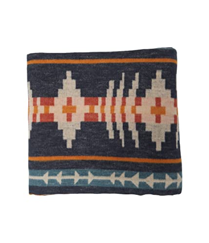 Pendleton Organic Cotton Throw Gift Packs Trail Ridge Navy One Size