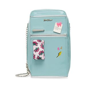 betsey johnson midnight snack crossbody, blue