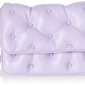 Betsey Johnson Tuft Love Crossbody, Lavender