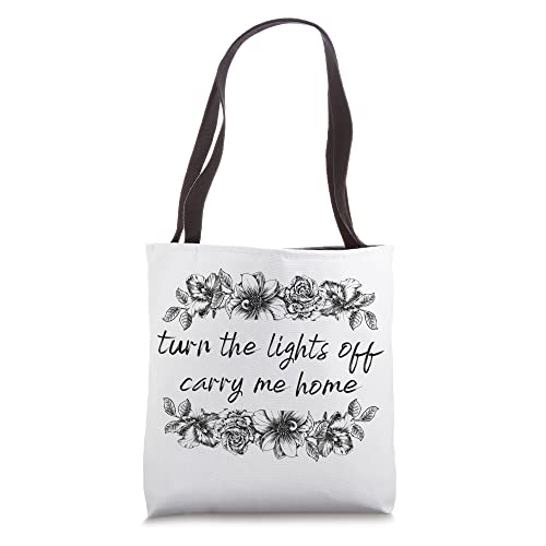 All The Small Things Floral White Tote Bag