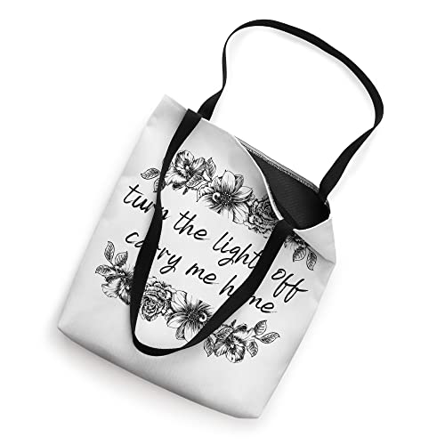 All The Small Things Floral White Tote Bag