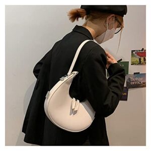 Women Hobo Bag Cute PU Leather Tote Bag Handbag Underarm Moon Shoulder Bag Party Wedding Evening Bag Clutch Purse