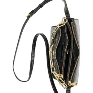 DKNY Lexi Double Crossbody, BLK/Gold