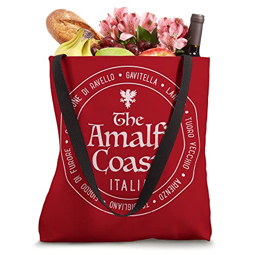 Amalfi Coast Italia 7 Italian Beaches Mediterranean Traveler Tote Bag