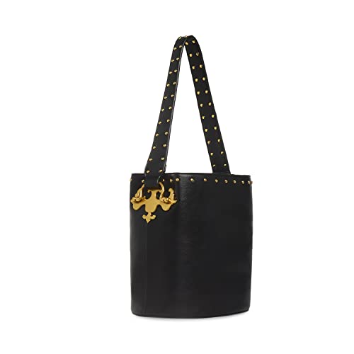 Betsey Johnson Knock Out Bucket Bag, Black