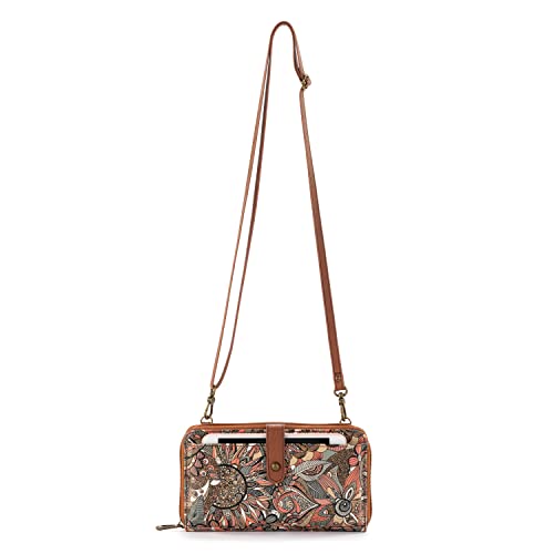 Sakroots Large Smartphone Crossbody Bag, Sienna Spirit Desert