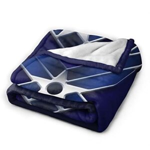 FONDSILVER U.S. Air Force Sign Darkness Blanket Throw Bedding Room Decor Flannel Blankets for Bed Sofa 50"x40"