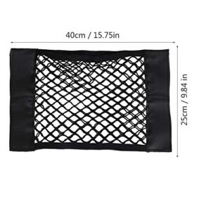 2Pcs Trunk Storage Storage Bag Interior Organizer Bag of car Trunk Mesh mesh Rear seat Storage Bag Holder Pocket