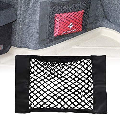 2Pcs Trunk Storage Storage Bag Interior Organizer Bag of car Trunk Mesh mesh Rear seat Storage Bag Holder Pocket