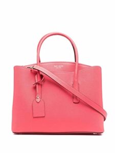 kate spade new york women’s margaux large satchel, bright carnation