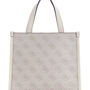 GUESS Izzy 2 Compartment Mini Tote, Dove Logo