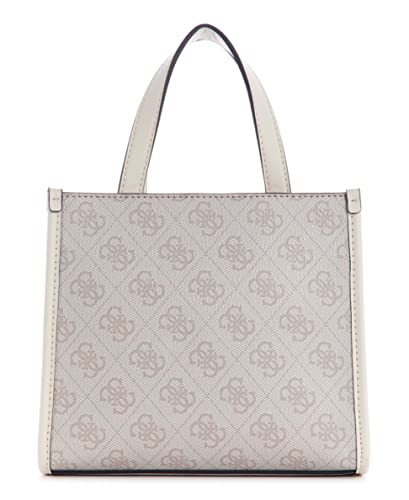 GUESS Izzy 2 Compartment Mini Tote, Dove Logo