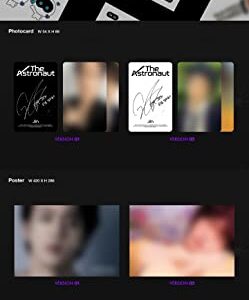 BTS JIN The Astronaut 1st Single Album CD+Folding poster on pack+Photobook+Lyric card+Postcard+Graphic sticker+Seal sticker+Photocard+Tracking (VERSION.01)