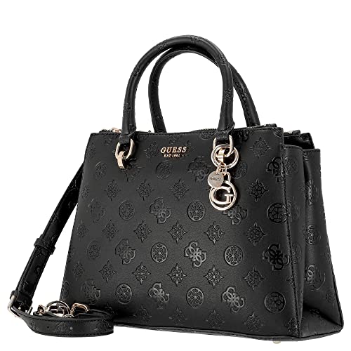 GUESS Galeria Status Satchel, Black