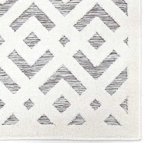 Simply Southern Cottage Covington Area Rug, 9' x 12', Grey