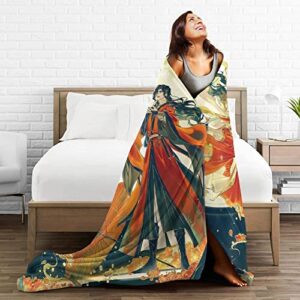 Anime Heaven Official'S Blessing Flannel Fleece Blanket, Lightweight Cozy Couch Bed Super Soft and Warm Throw Blanket