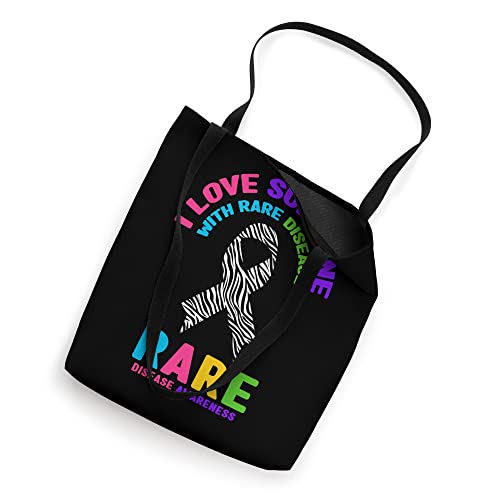 I Love Someone With Rare Disease Awareness Tote Bag