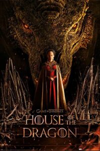 game of thrones: house of the dragon – tv show poster (regular style/key art) (size: 24″ x 36″)