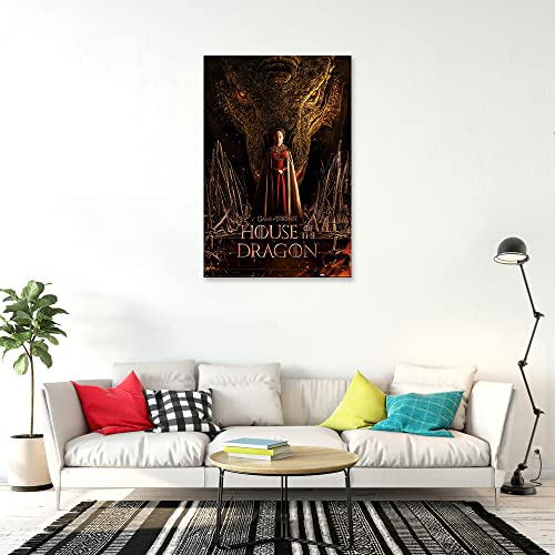 Game Of Thrones: House Of The Dragon - TV Show Poster (Regular Style/Key Art) (Size: 24" x 36")