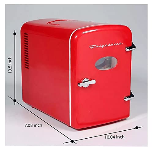 Frigidaire Retro 9-Can Portable Mini Fridge EFMIS197-RED (Renewed)