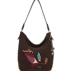 The Sak Sequoia Crochet Hobo (Coffee Leaf Embroidery)