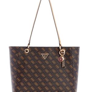 GUESS Noelle Noel Tote, Brown Logo