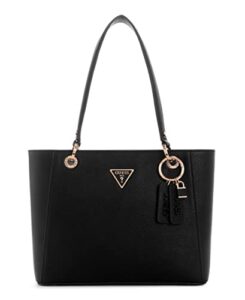 guess noelle small noel tote, black