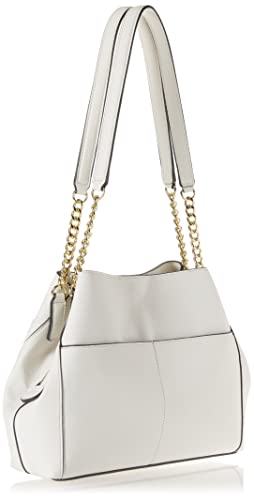 Karl Lagerfeld Paris Womens Hobo Bag, Wt/Bk Multi, One Size US