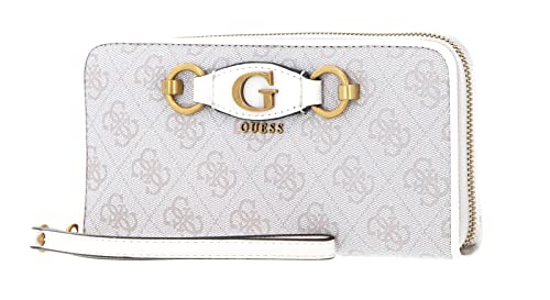 GUESS Izzy Large Zip Around Wallet, Dove Logo