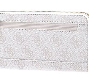 GUESS Izzy Large Zip Around Wallet, Dove Logo