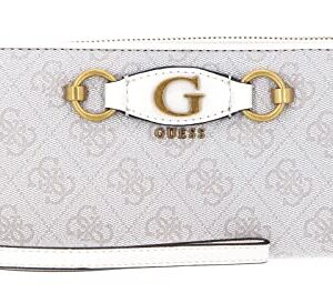 GUESS Izzy Large Zip Around Wallet, Dove Logo