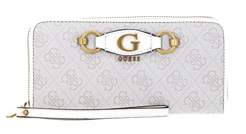 GUESS Izzy Large Zip Around Wallet, Dove Logo