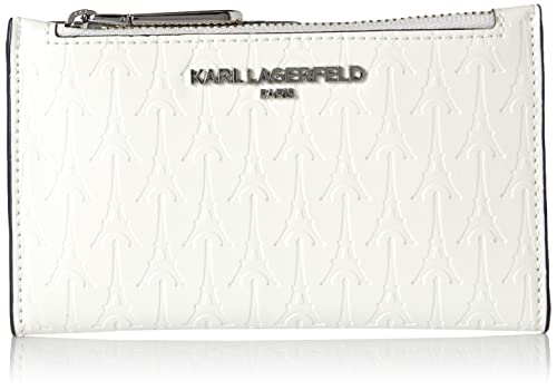 Karl Lagerfeld Paris Womens Slg Wallet, Blk/Blk Multi, One Size US