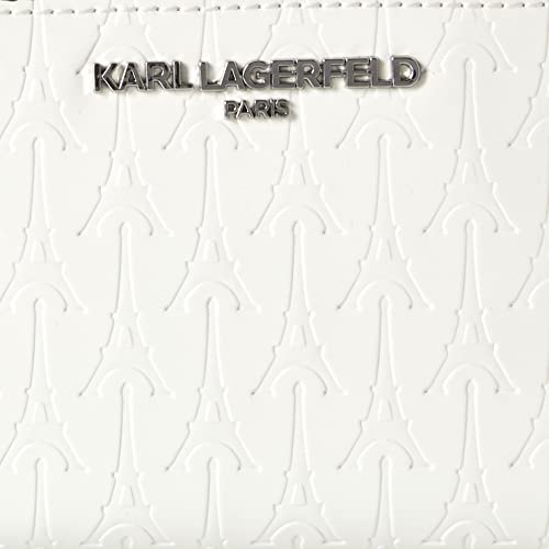 Karl Lagerfeld Paris Womens Slg Wallet, Blk/Blk Multi, One Size US