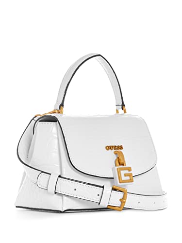 GUESS Montreal Mini Crossbody Flap, White