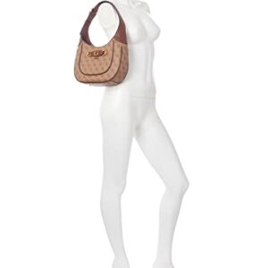 GUESS Izzy Hobo, Latte Logo/Brown