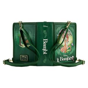 Loungefly Disney Bambi Book Convertible Crossbody Bag