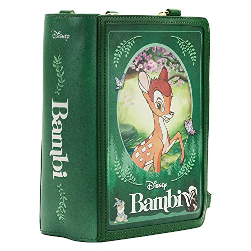 Loungefly Disney Bambi Book Convertible Crossbody Bag