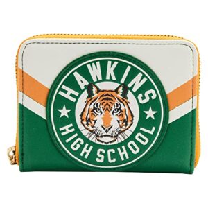 loungefly netflix stranger things hawkins high zip around wallet