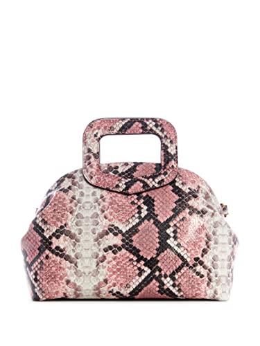 GUESS US Errin Snakeskin Small Frame Satchel